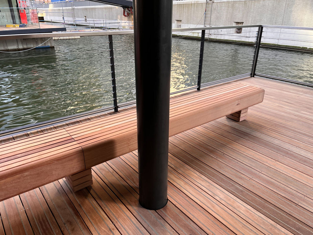 Images for Decking for K1 and K2 floating pavilions - Wood Wharf