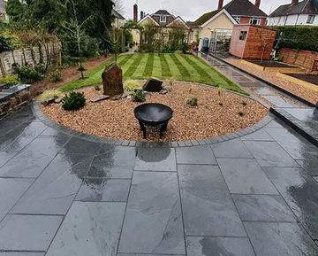 Slate paving | EXTERNAL WORKS