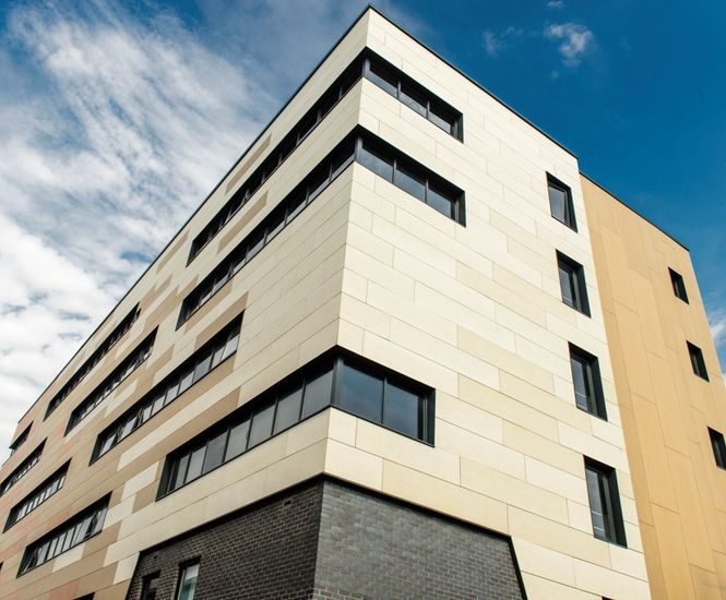 Student accommodation wrapped in Cembrit cladding | Cembrit