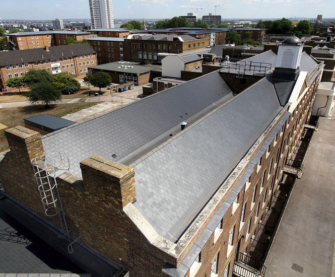 Roofing slates restore iconic listed building | Cembrit