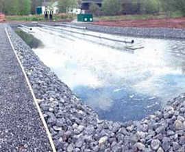 Aerated vertical flow reed bed for Highland Spring | ARM Ltd | ESI ...