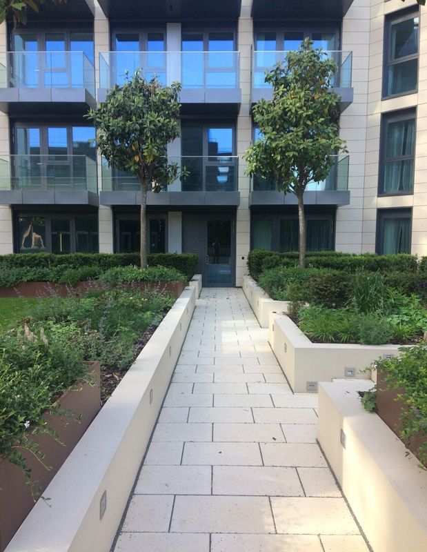 Images for Corten landscape edging - Sovereign Court, Hammersmith