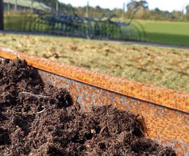 EverEdge® Titan corten steel edging for rural garden | EverEdge | ESI ...