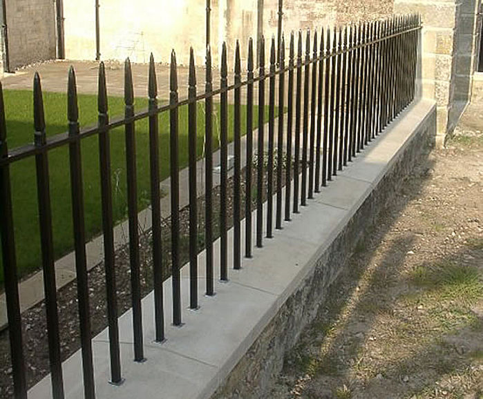 Traditional wrought iron railings | TOPP & CO | ESI External Works