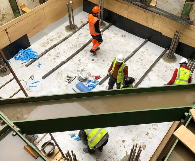 Multi-level basement waterproofing for listed hotel | Newton Waterproofing