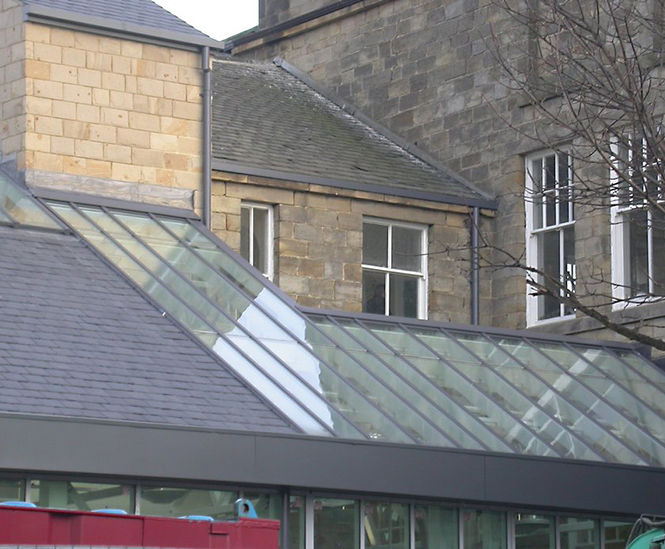 Skyline Box patent glazing - Horsforth Library | The Standard Patent ...