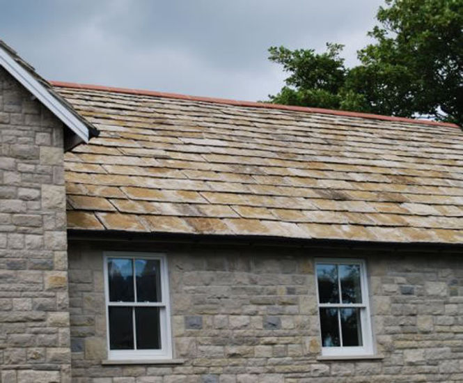 Purbeck stone roof tiles | Lovell Stone Group