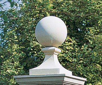 stone finials for gate posts