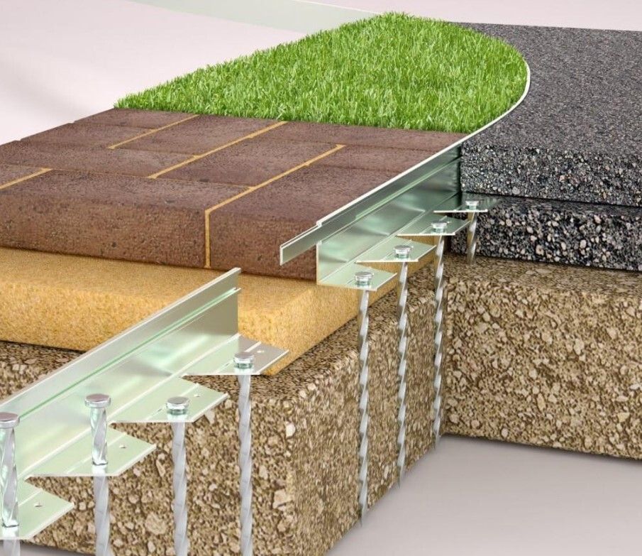 Rite-L-Edge - aluminium edging for hard landscaping | Images