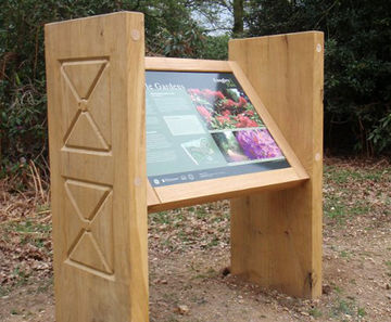 Outdoor interpretation signs | EXTERNAL WORKS