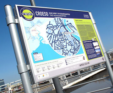 Outdoor interpretation signs | EXTERNAL WORKS