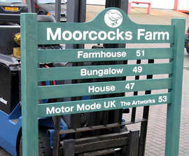 Wayfinding ladder signs | Fitzpatrick Woolmer | ESI External Works