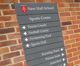 Unified branded signage to suit historic school grounds | Fitzpatrick ...