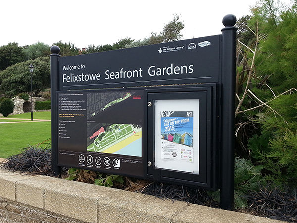 Interpretive, wayfinding & badging signage for seafront | Images