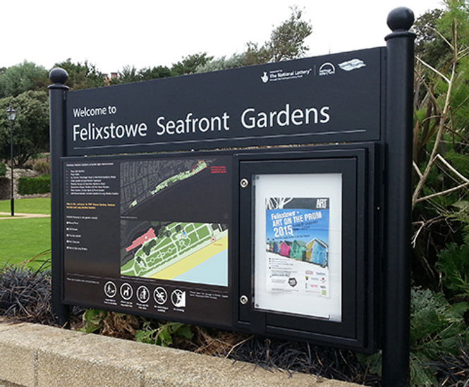Interpretive, wayfinding & badging signage for seafront | Fitzpatrick ...