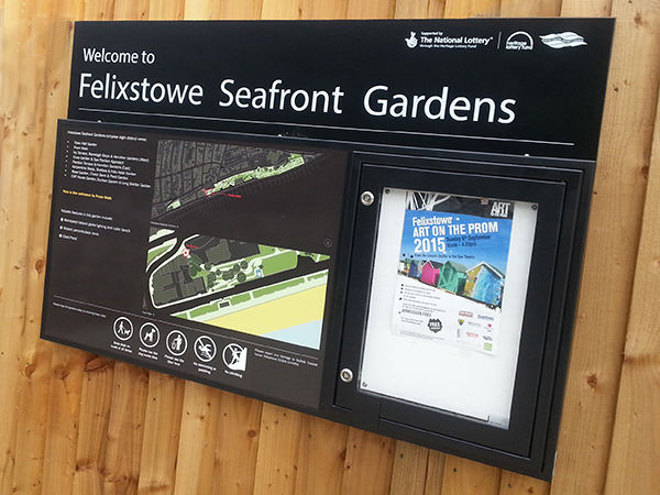 Interpretive, wayfinding & badging signage for seafront | Images