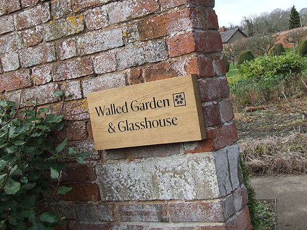 Traditional bespoke oak signage for the National Trust | Images