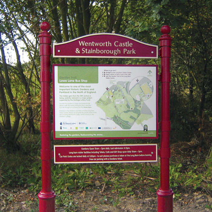 Images for Cavalier™ heritage-style interpretation sign