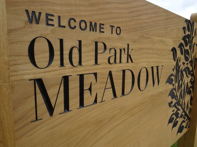 Images for Oak signage for natural burial ground - Old Park Meadow