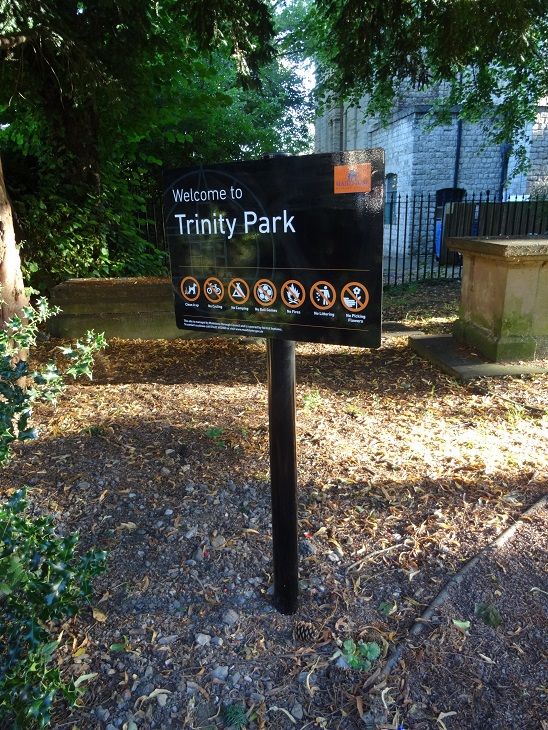 Welcome and interpretation signage - Trinity Park, Kent | Fitzpatrick ...
