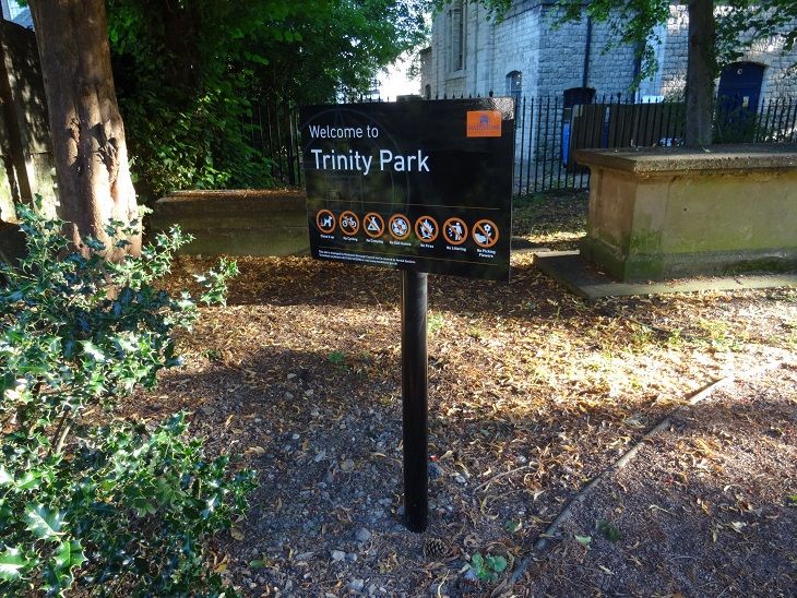 Images for Welcome and interpretation signage - Trinity Park, Kent