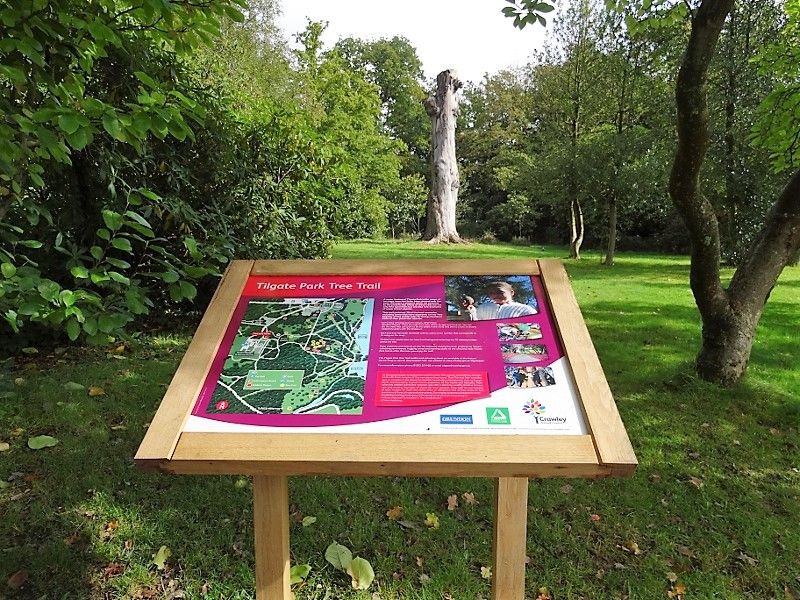 Interpretation and activity trail signage - Tilgate Park | Images