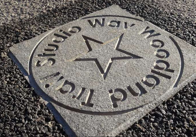 Movie-inspired signage for Studio Way | Images