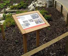 Musketeer™ wooden lectern interpretation displays | Fitzpatrick Woolmer ...