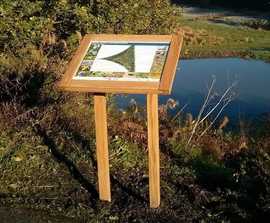 Musketeer™ wooden lectern interpretation displays | Fitzpatrick Woolmer ...