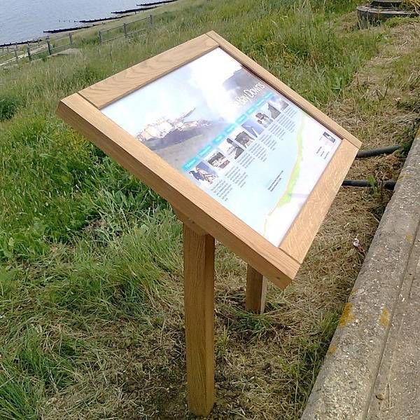 Musketeer™ wooden lectern interpretation displays | Fitzpatrick Woolmer ...