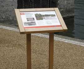 Musketeer™ wooden lectern interpretation displays | Fitzpatrick Woolmer ...