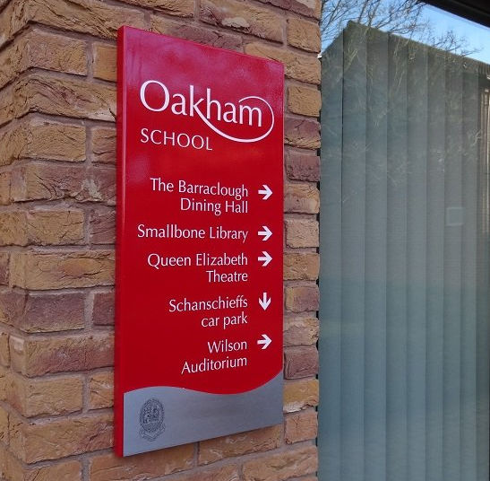 Suite of high-profile signage solutions - school campus | Images