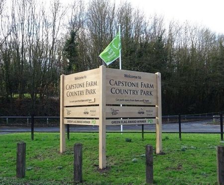 Timber entrance signs for parks with Green Flag status | Fitzpatrick ...