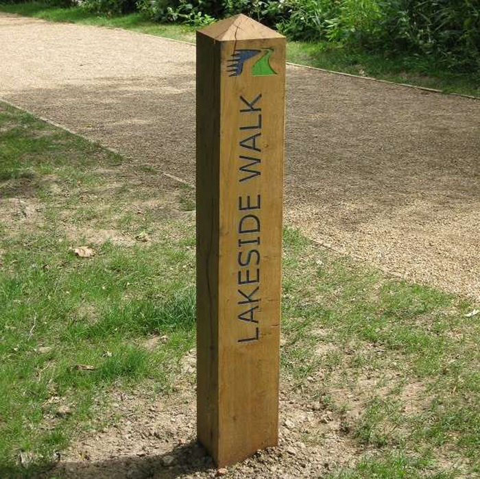 Waymarker posts for footpaths | Fitzpatrick Woolmer | ESI External Works