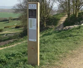 Waymarker posts for mountain bike safety | Fitzpatrick Woolmer | ESI ...