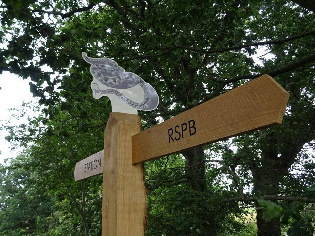 Interpretation and wayfinding signage for wild art trail | Fitzpatrick ...