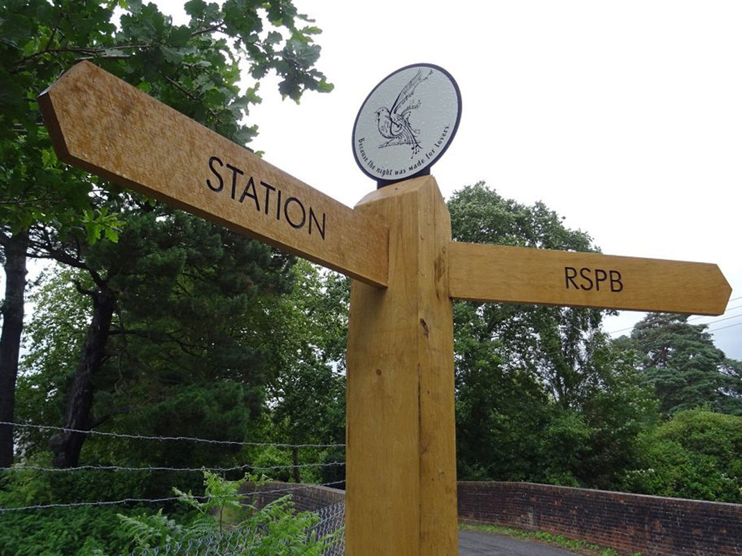 Interpretation and wayfinding signage for wild art trail | Images