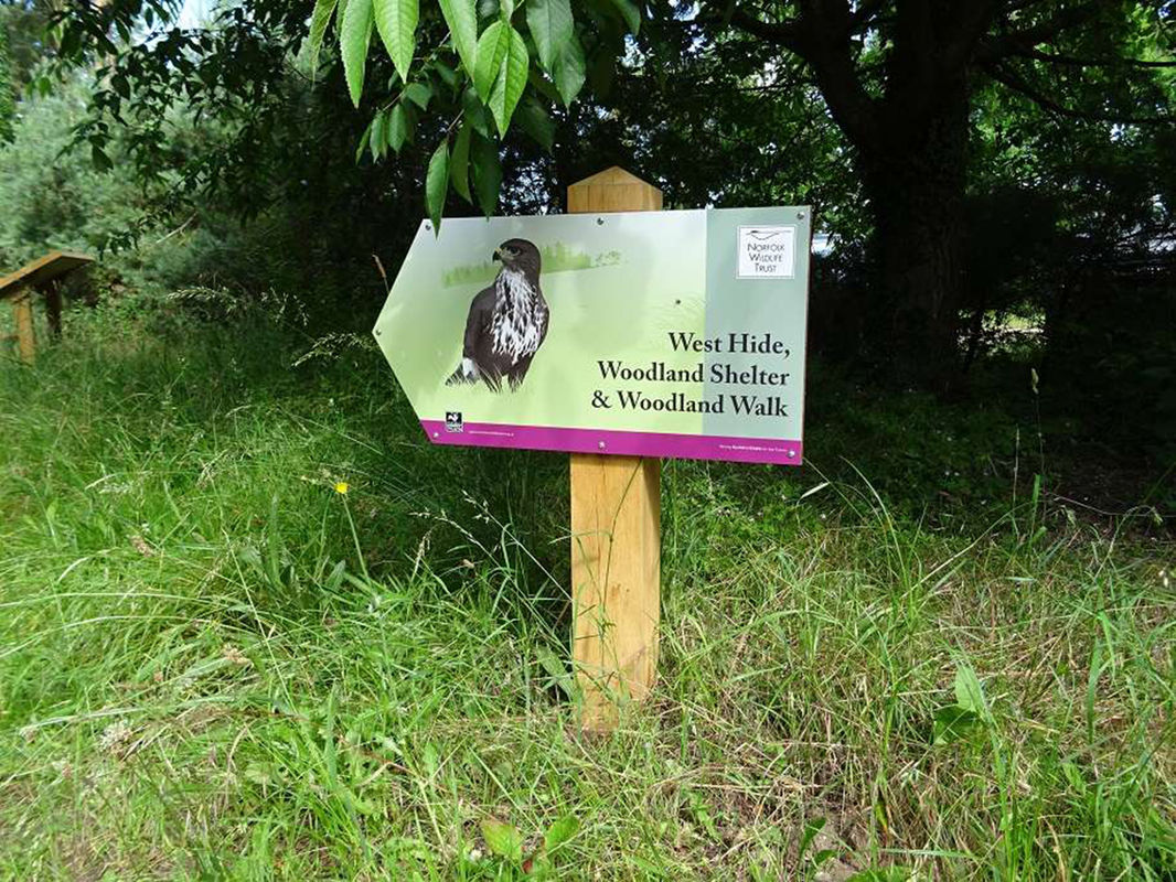 Welcome and interpretation signage for nature reserve | Images