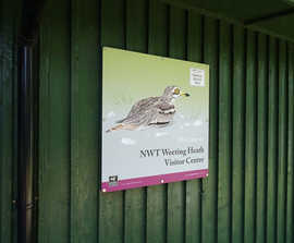 Welcome and interpretation signage for nature reserve | Fitzpatrick ...