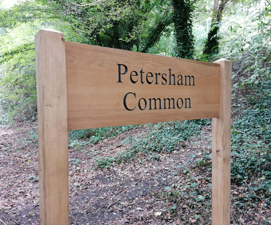 Images for Orientation and interpretation signs - Petersham Common