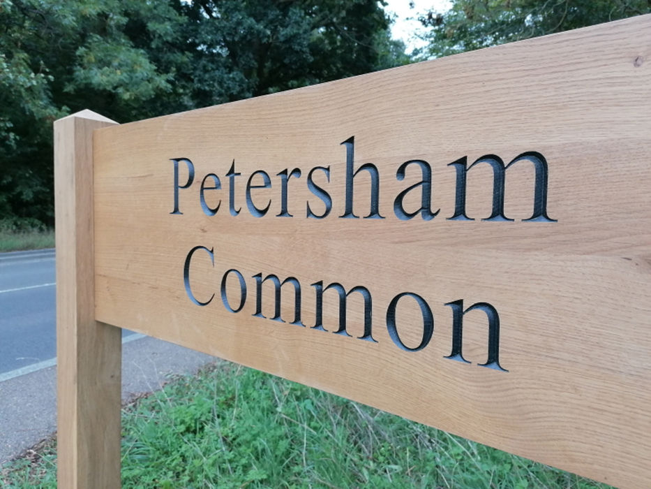 Images for Orientation and interpretation signs - Petersham Common