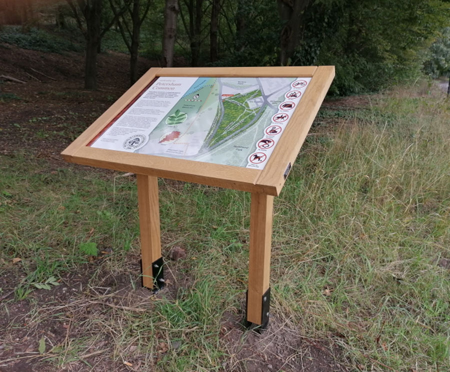 Orientation and interpretation signs - Petersham Common | Fitzpatrick ...
