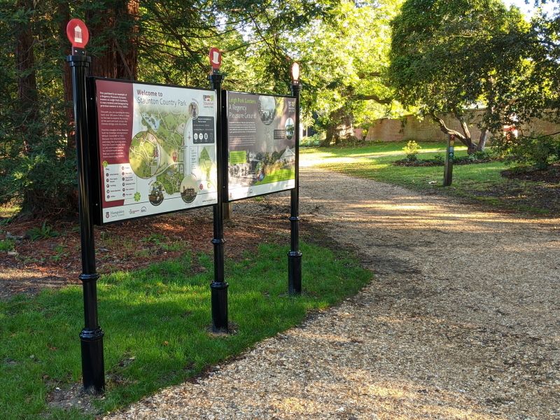 Wayfinding and interpretation signage for country park | Images