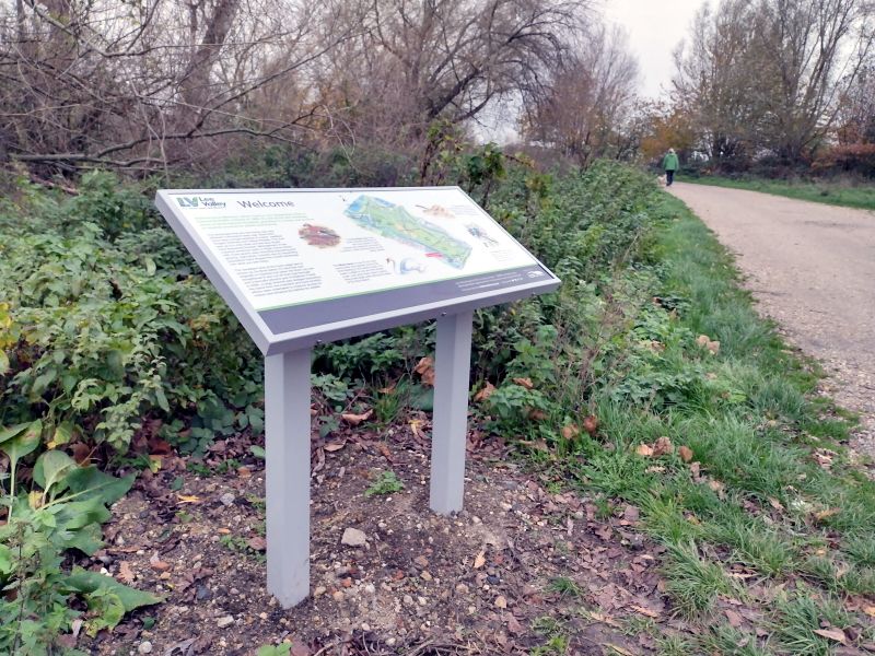 Lectern interpretation signs - Lee Valley Regional Park | Fitzpatrick ...