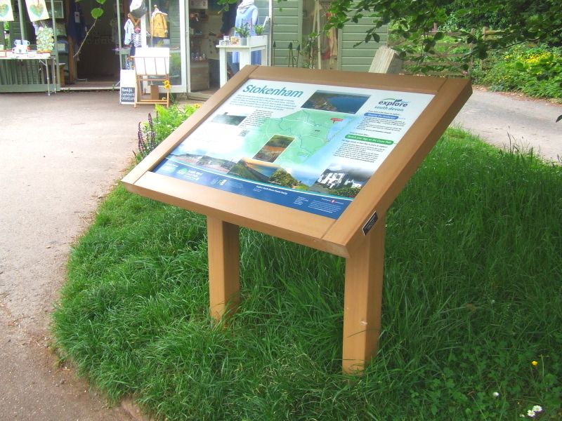 Images for Recycled plastic interpretation displays - South Devon