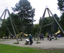 Richter Spielgerate Partner Swing Pyramid | Timberplay