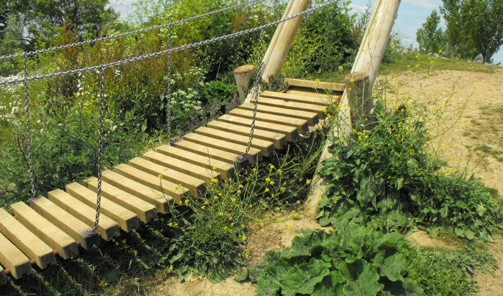 Adventure play trail walk, Great Notley Country Park | Images