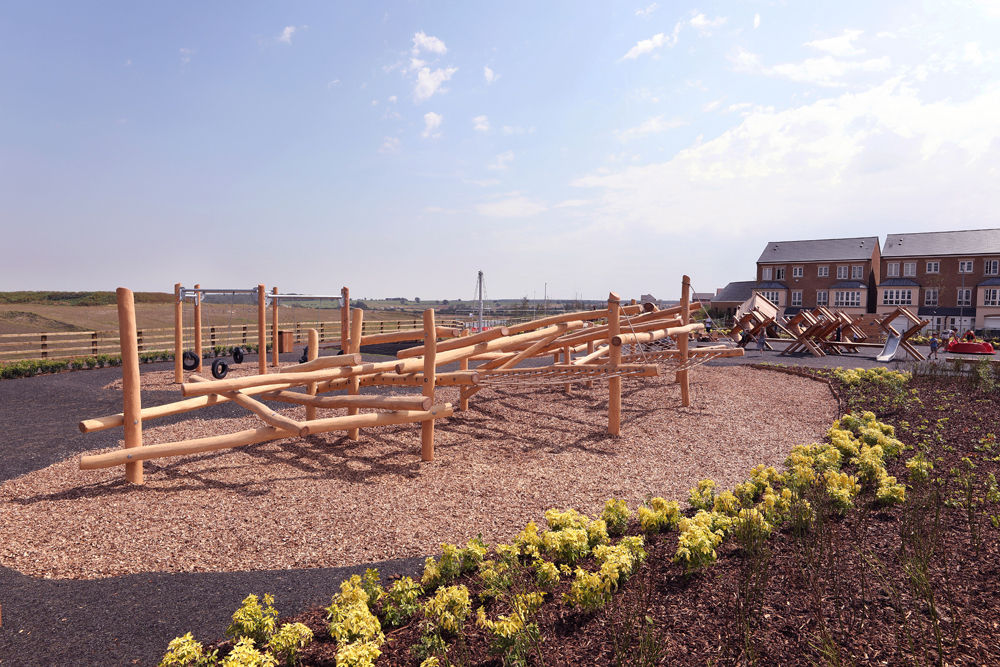 Playground design and installation - Priors Hall Park | Timberplay ...