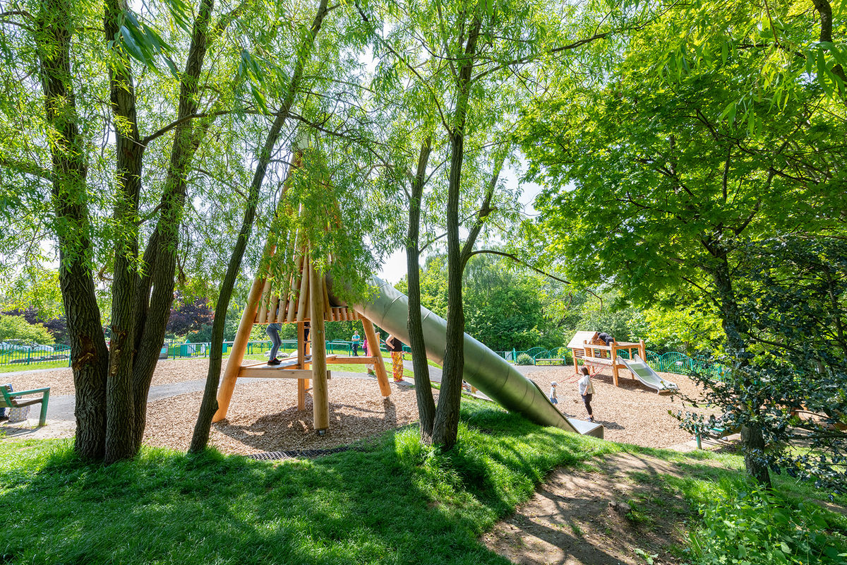 Richter Spielgeräte Small Pyramid Tower | Timberplay | ESI External Works