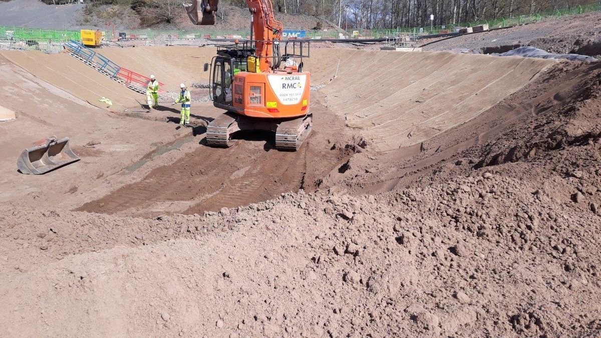 SubSoil supplied to RMC McRail Construction | Images